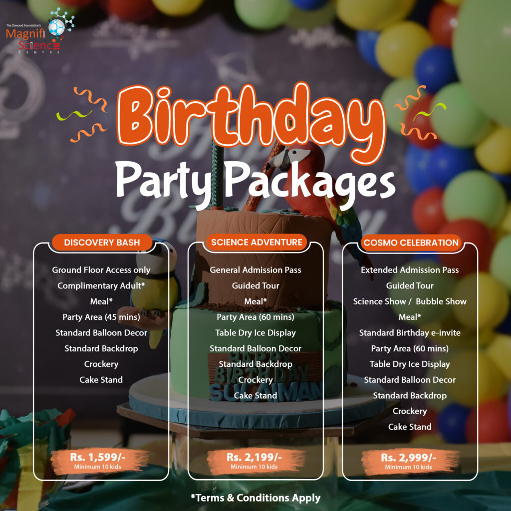 Birthday Party Packages | MagnifiScience